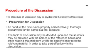 DISCUSSION BASED LEARNING | PPTX