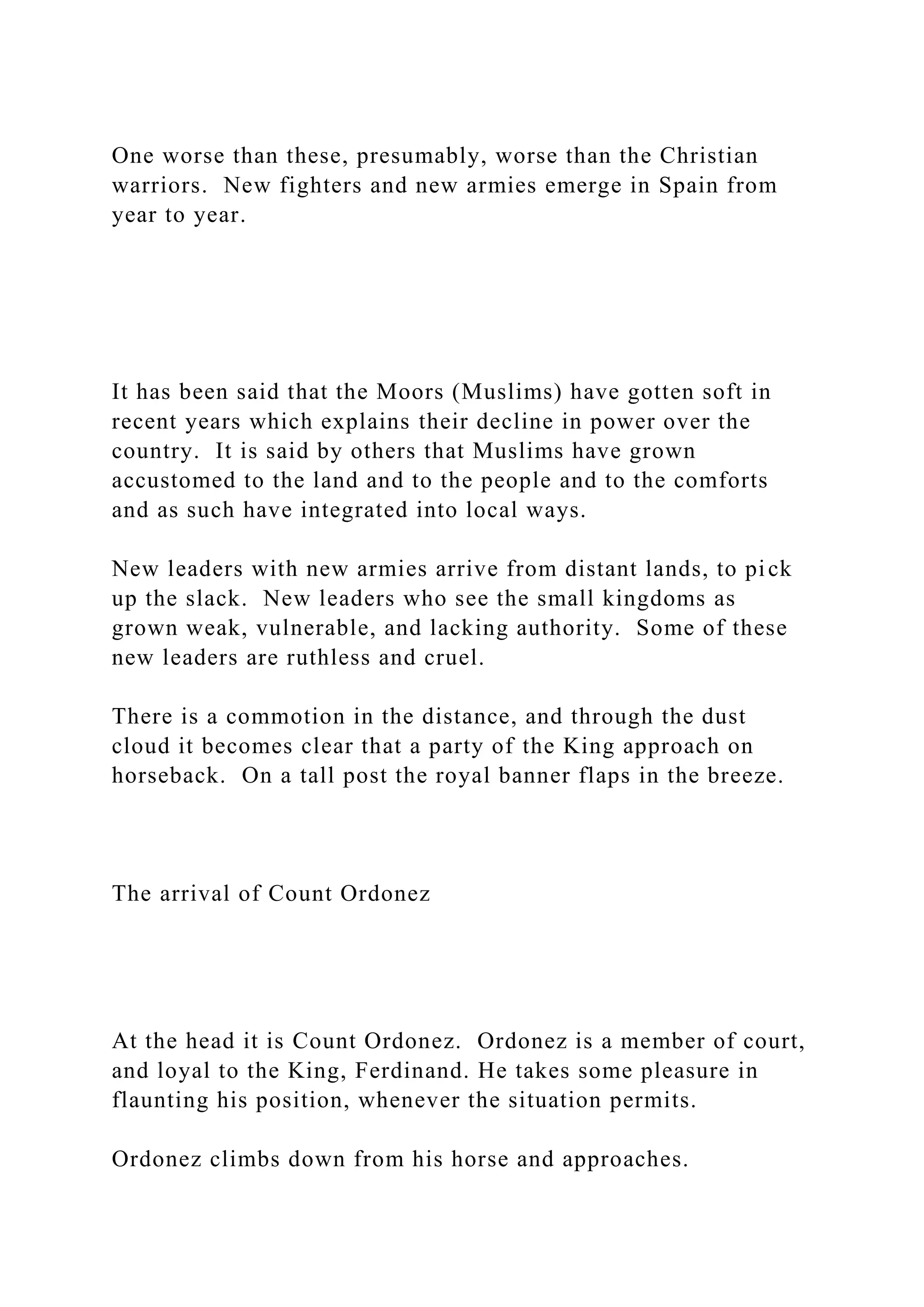 2El Cid, The Legend, from a Spanish poem, written in 12th ce.docx