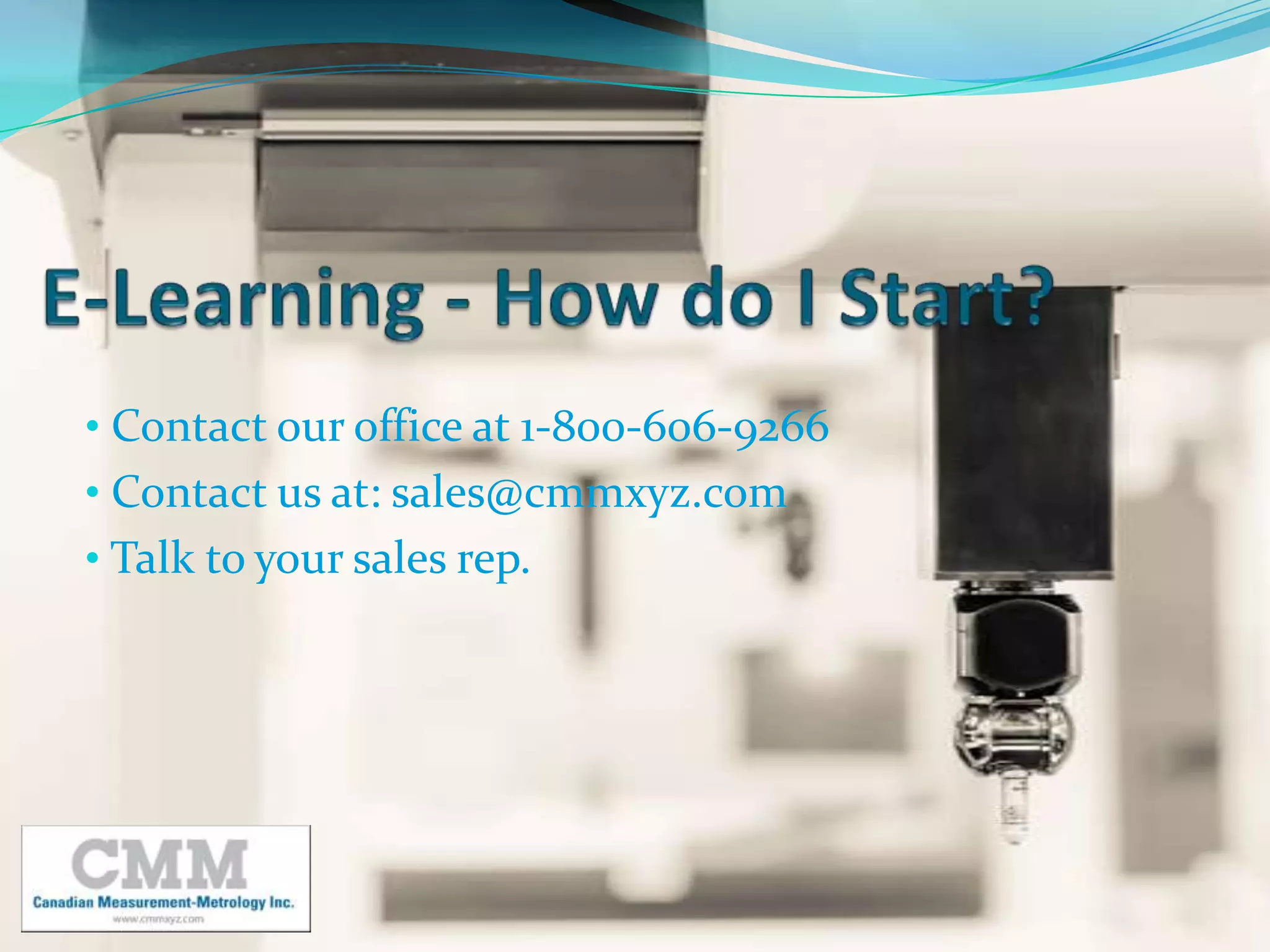 CMM E-Learning | PPTX