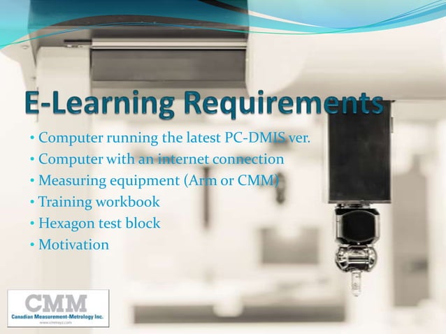 CMM E-Learning | PPTX