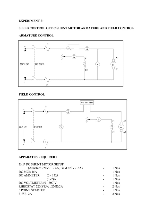 2 electrical machines lab | PDF