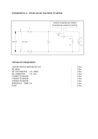 2 electrical machines lab | PDF