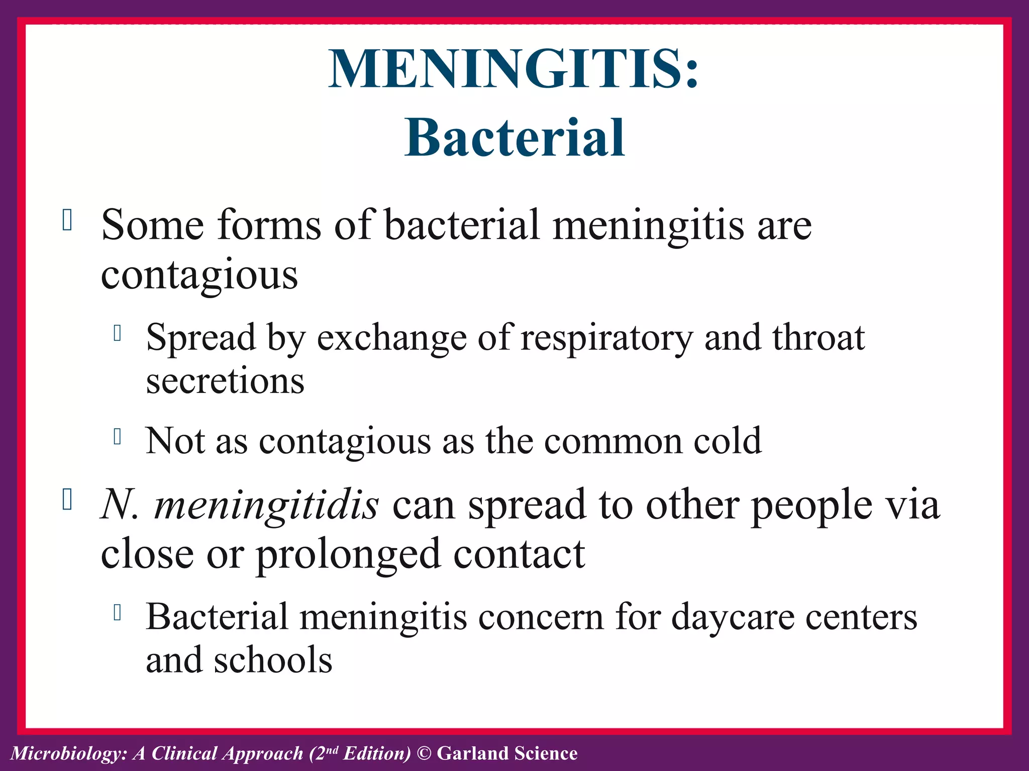 Ch. 24 Infections of Central Nervous System | PPT