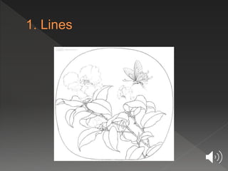 2 elements of design line | PPTX | Drawing and Sketching | Arts and Crafts