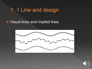 2 elements of design line | PPTX | Drawing and Sketching | Arts and Crafts