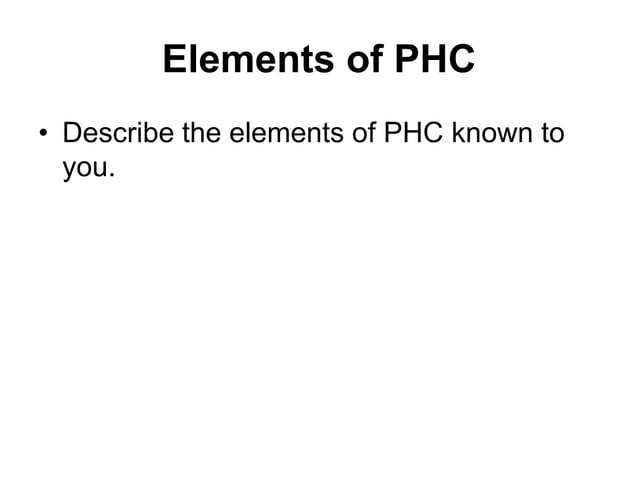 2 Elements of PHC.pptx