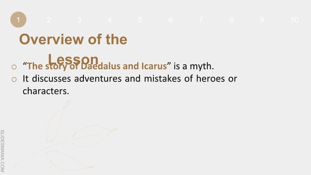 2_English 10_Q1 (Daedalus and Icarus).pptx | Hinduism | Religion ...