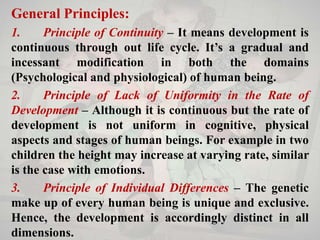 Eng principles of human developmet | PPT