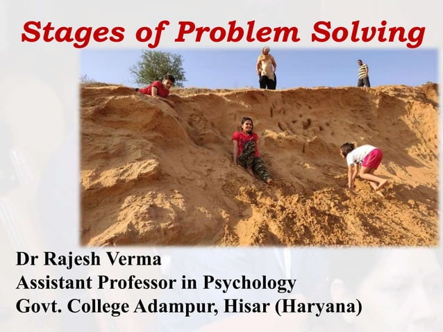 stages of problem solving | PPSX
