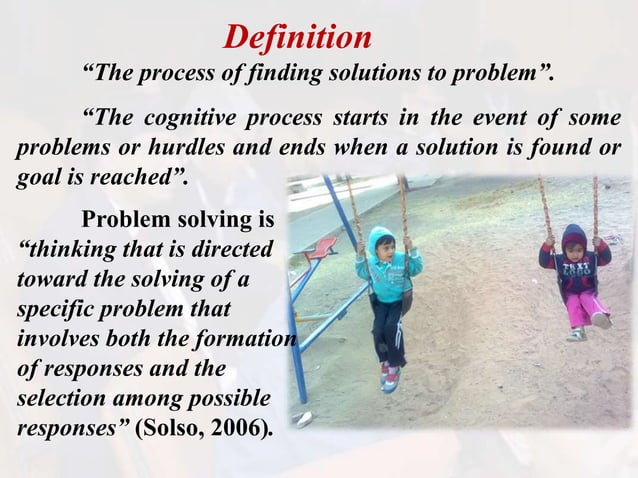 stages of problem solving | PPSX