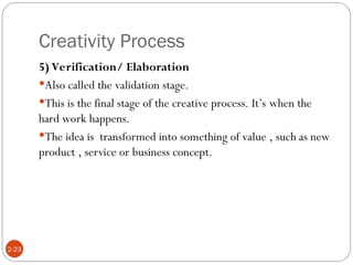 Identifying Opportunities and Generating Ideas | PPT