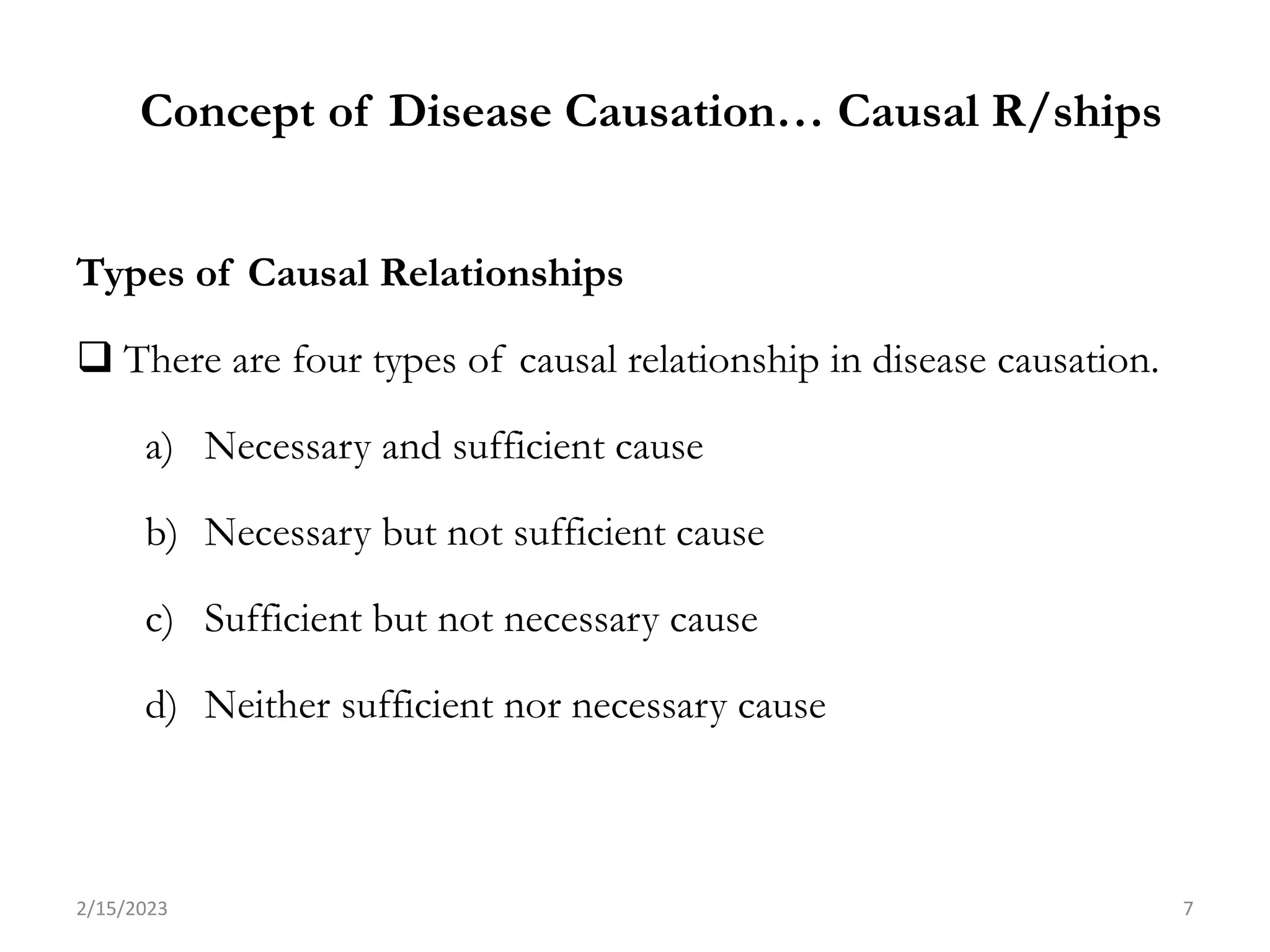 2 Epidemiological concept of disease causation .pptx