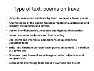 2eso sep oct | PDF | Poetry | Books and Literature