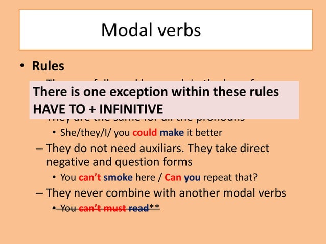 2º eso unit 5 grammar modal verbs | PPT