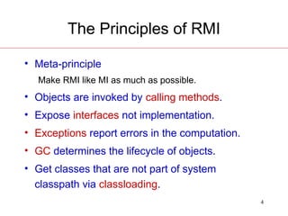 java rmi ESSENTIALS WITH ARCHITECTURE FOR ADVANCE JAVA | PPT