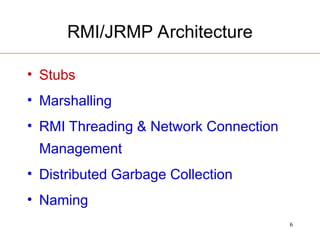 java rmi ESSENTIALS WITH ARCHITECTURE FOR ADVANCE JAVA | PPT