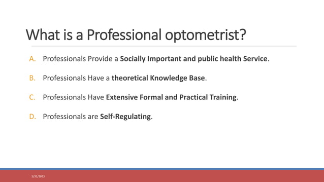 2 Ethical Obligations In Clinical Optometry Pptx