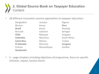 Building Tax culture, compliance and citizenship. A global source book ...