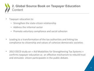 Building Tax culture, compliance and citizenship. A global source book ...