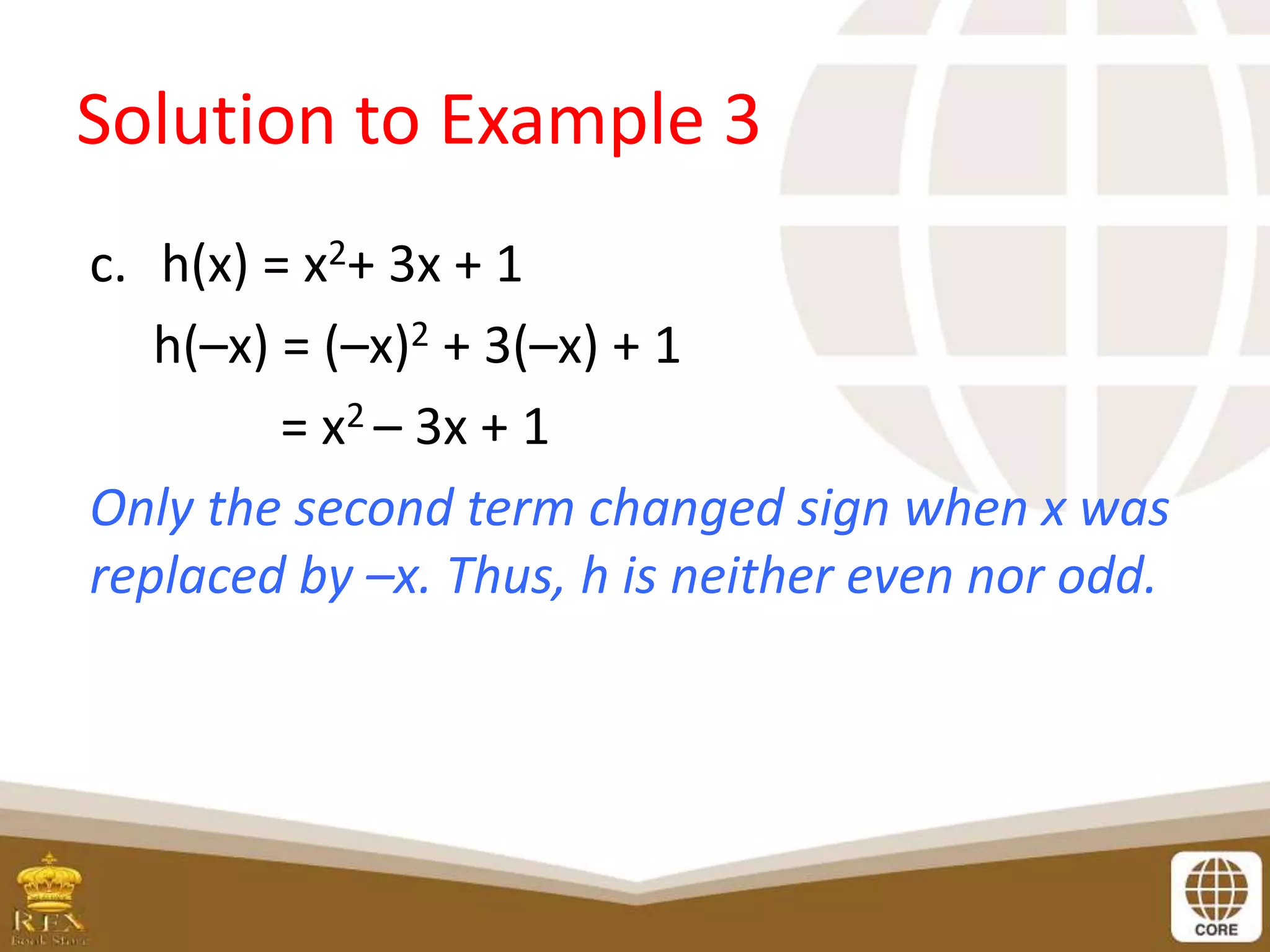 2 evaluating functions | PPTX