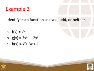 2 evaluating functions | PPTX
