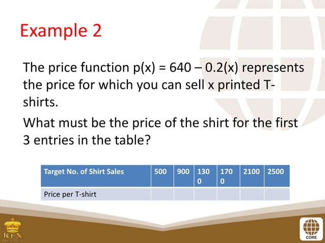 2 evaluating functions | PPTX