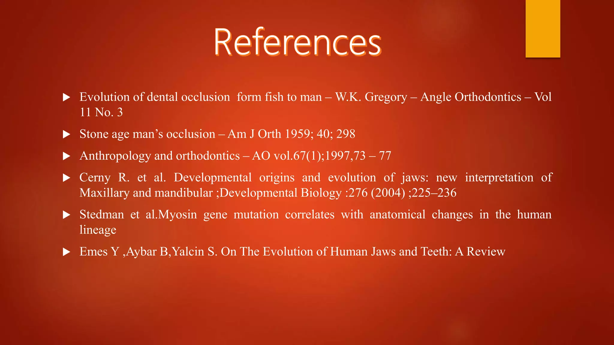 evolution of jaw | PPTX