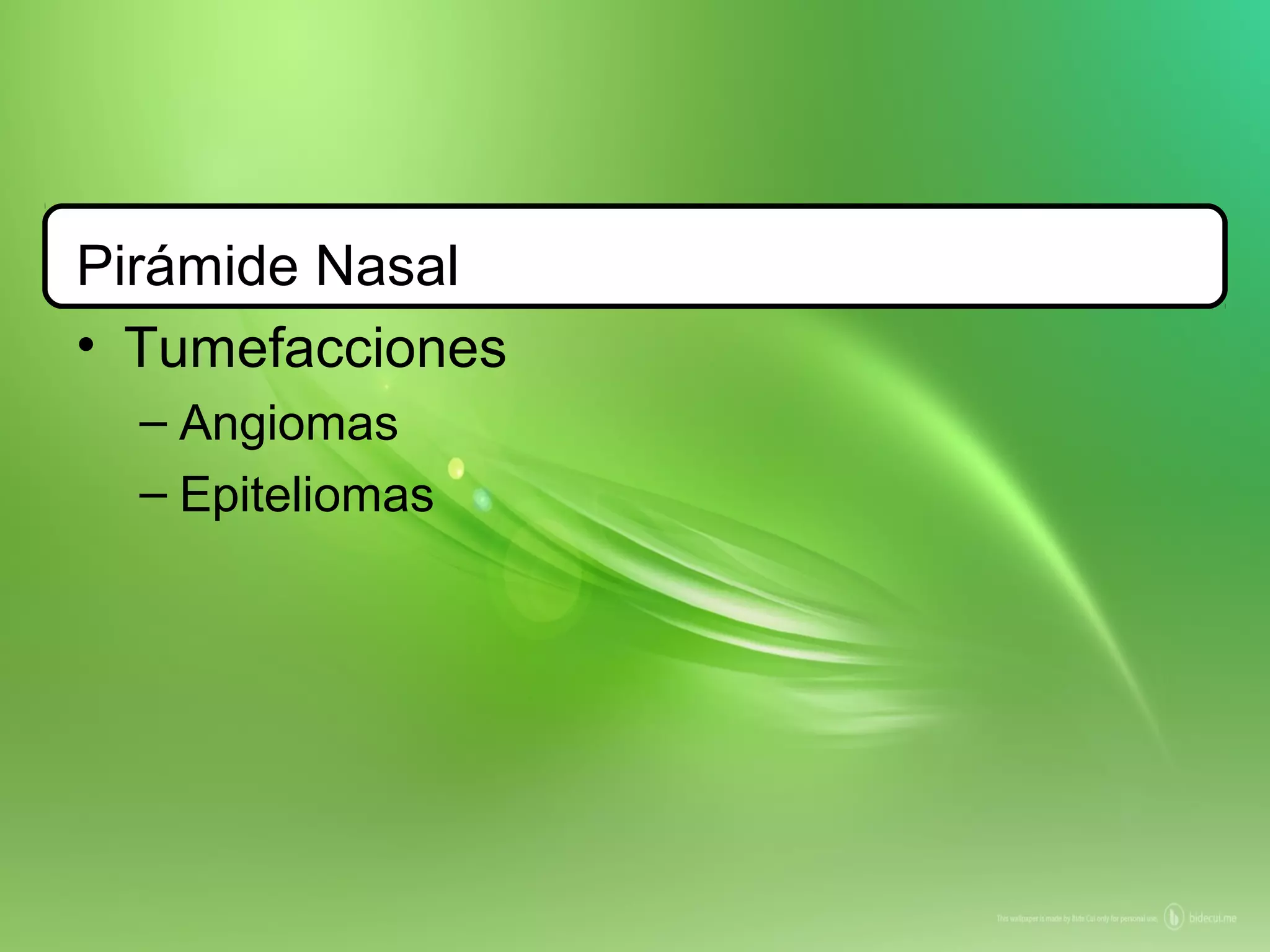 2 examen fisico de region nasal y senos paranasales | PPT | Ear, Nose ...