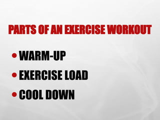 1ST QUARTER GRADE 11 - Exercise Program Design | PPTX