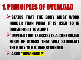 1ST QUARTER GRADE 11 - Exercise Program Design | PPTX