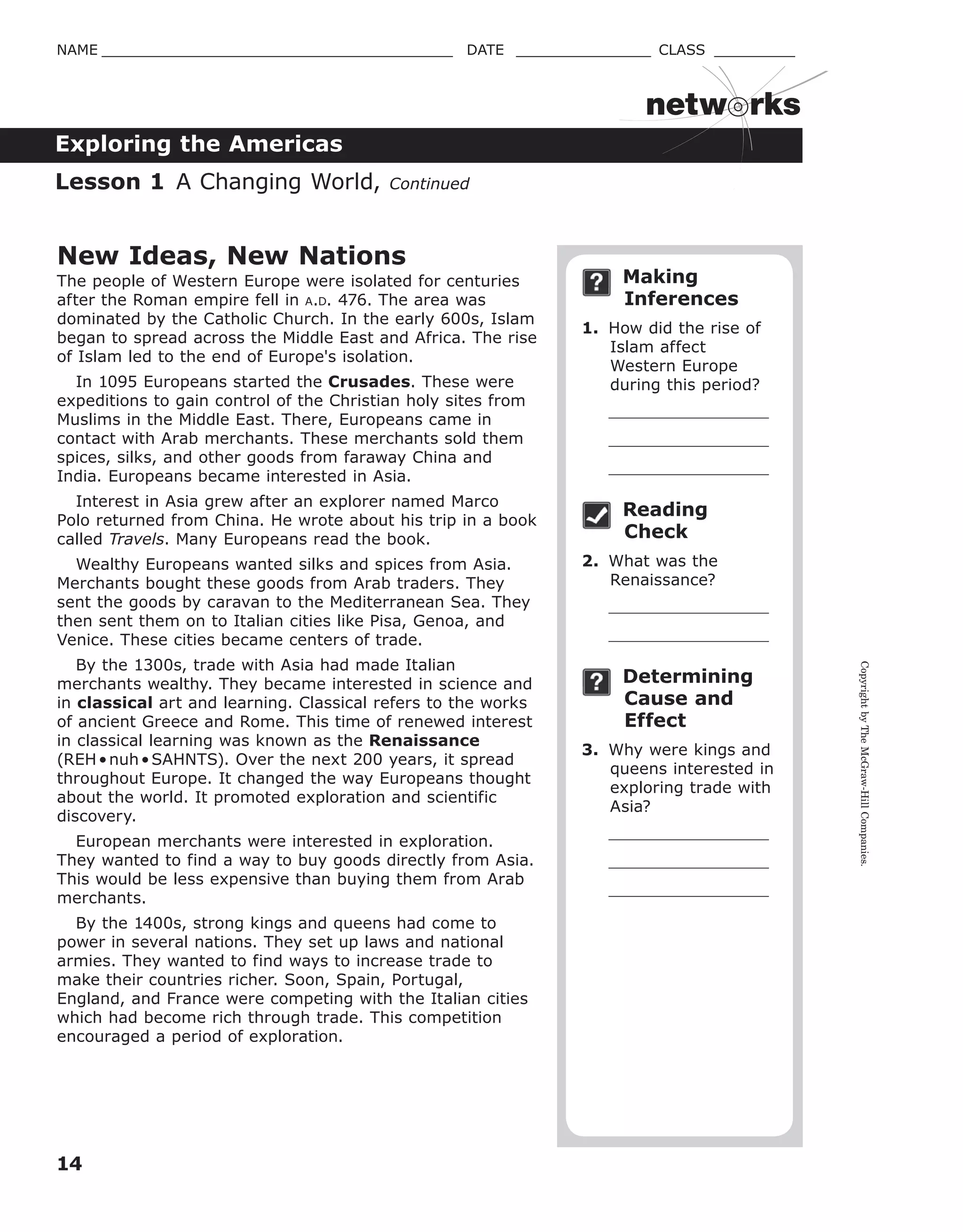 2exploring the americas | PDF