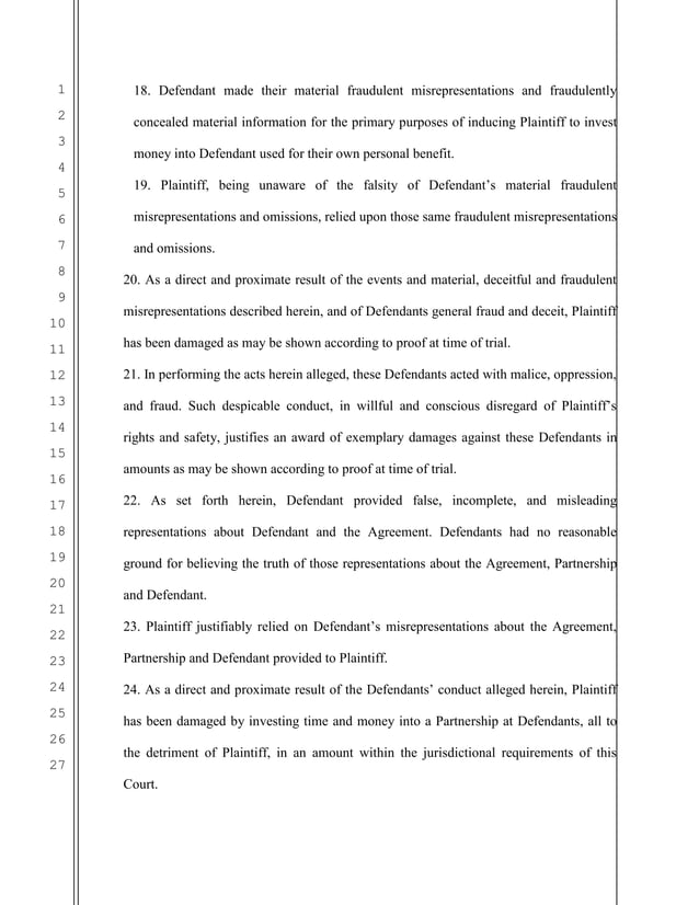 SampleComplaintCivPro1 | PDF