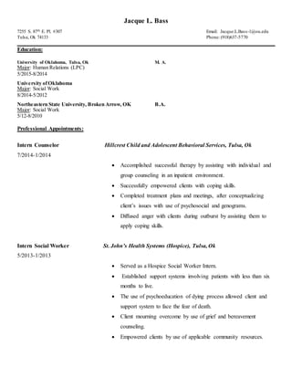 RESUME | DOCX | Education