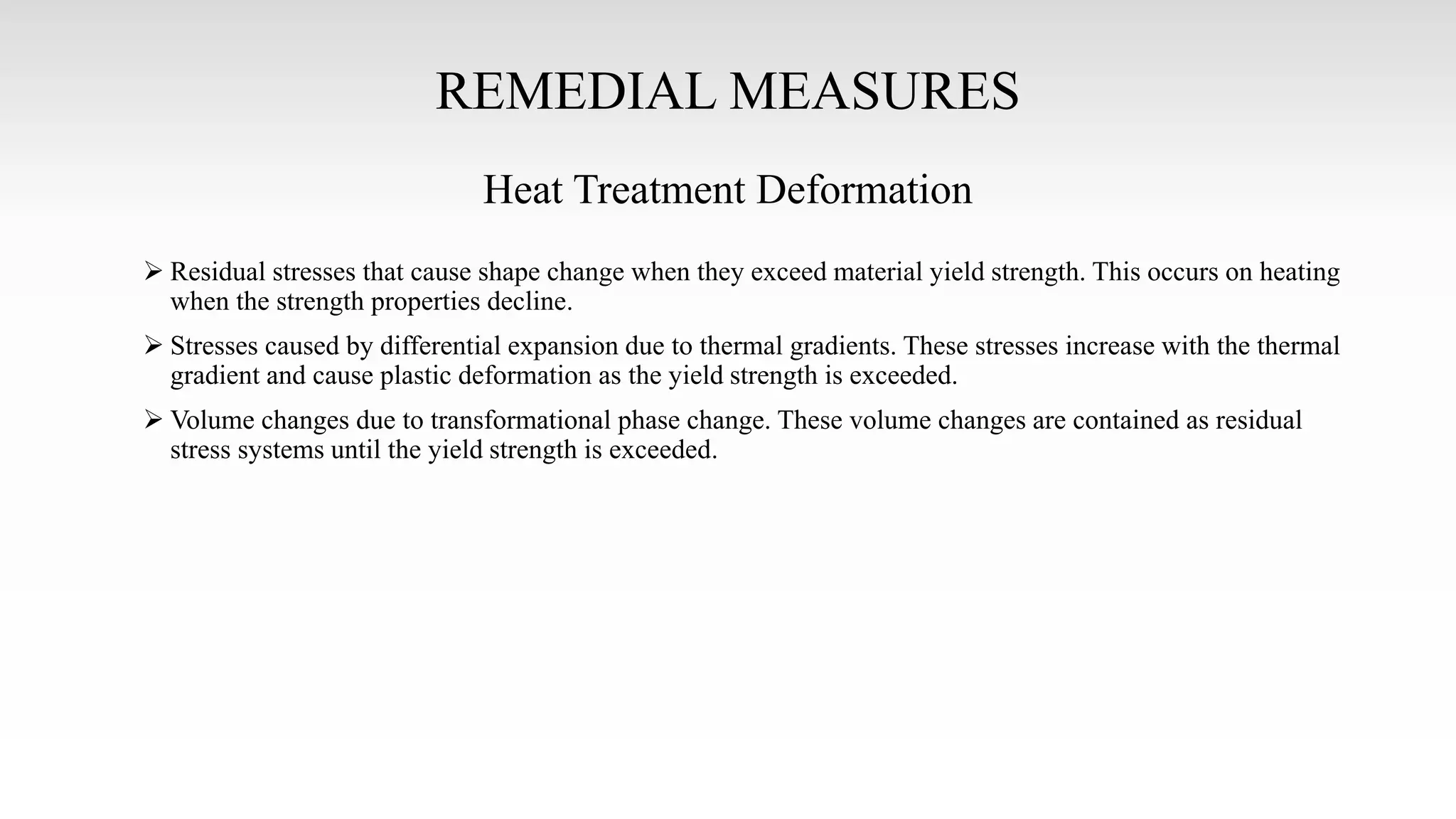 Heat Treatment Defects and their Remedies | PPTX