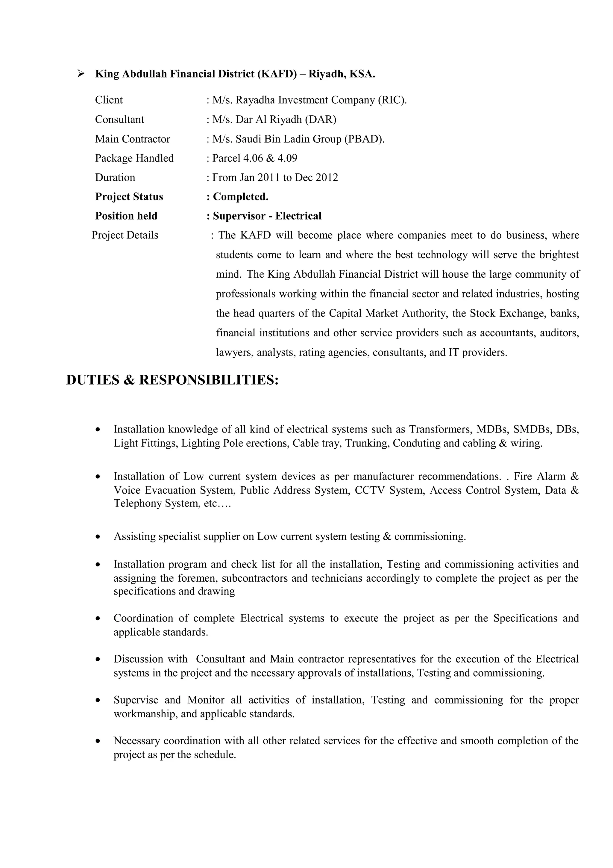 Sadiq new Resume | DOC