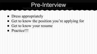 Dress to Impress- - Interviewing Skills | PPTX