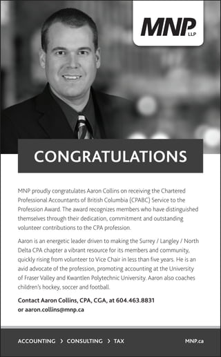 Aaron Collins CPA Award 0567A-16 | PDF | Business | Business and Finance