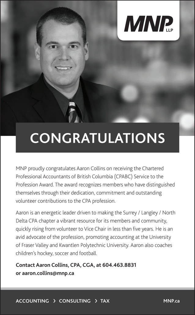 Aaron Collins CPA Award 0567A-16 | PDF
