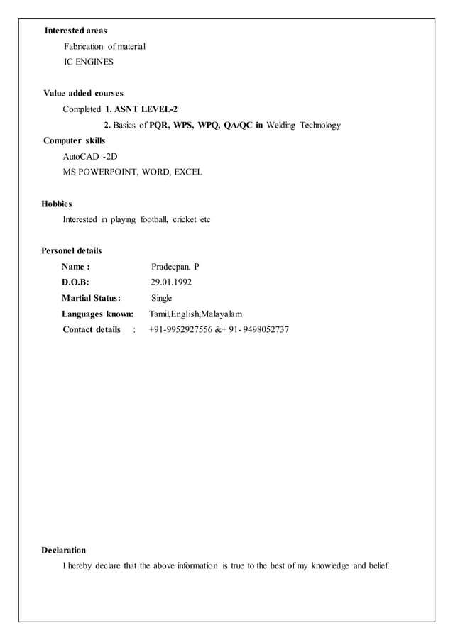 Pradeepan_resume_100516 | PDF