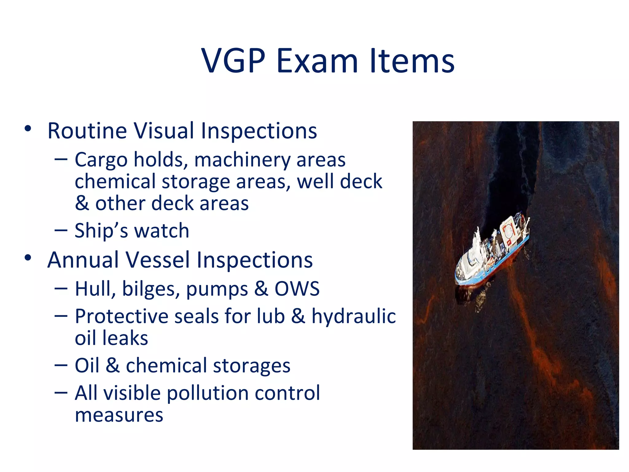 Vessel General Permit | PPT