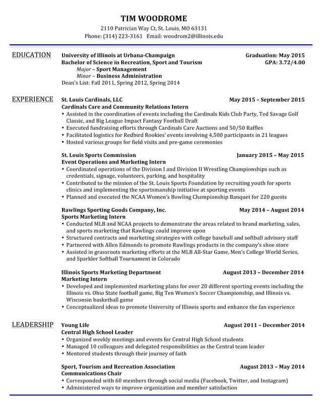 Woodrome,Tim_Resume | PDF