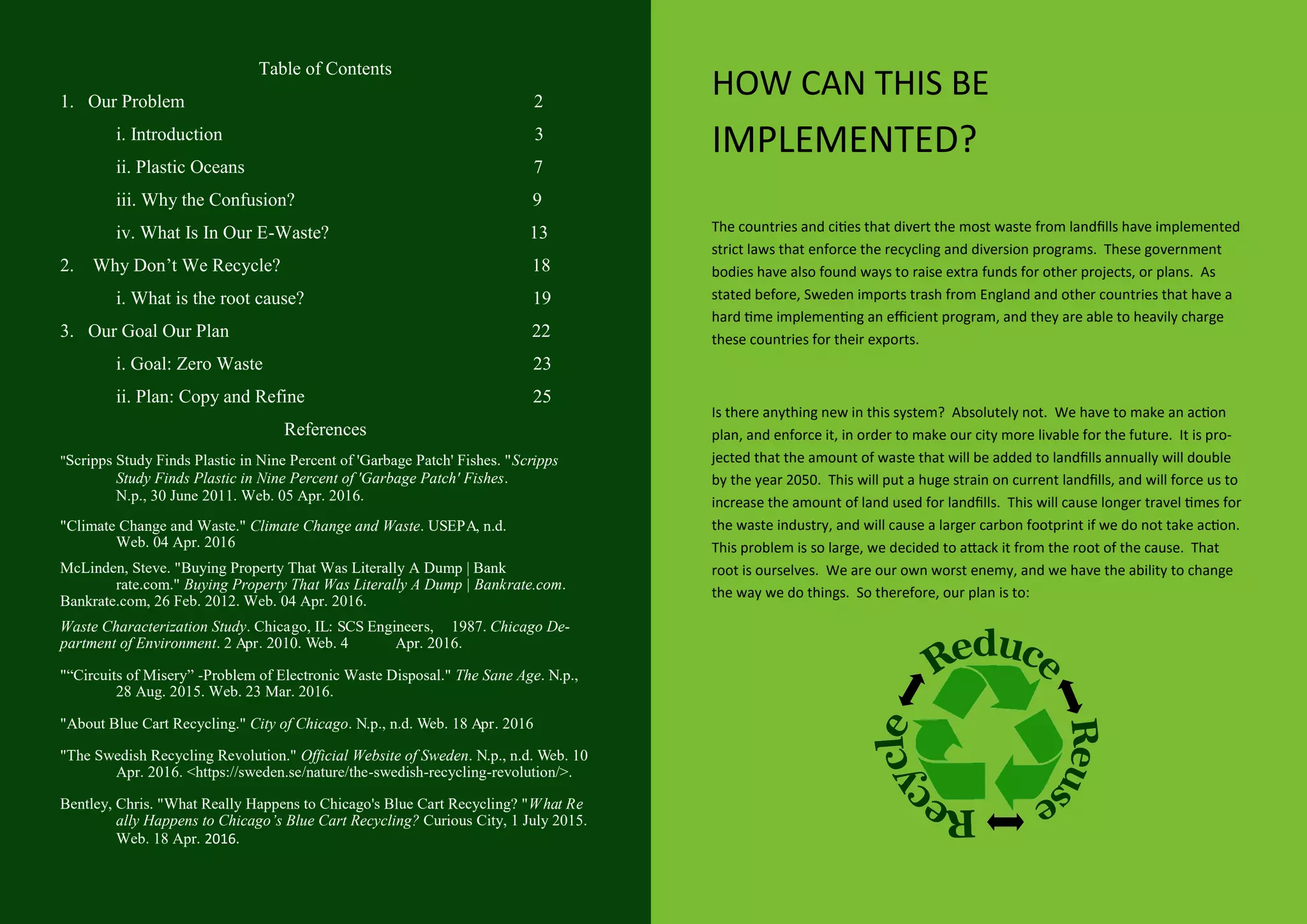 Waste and Recycling booklet3 | PPT