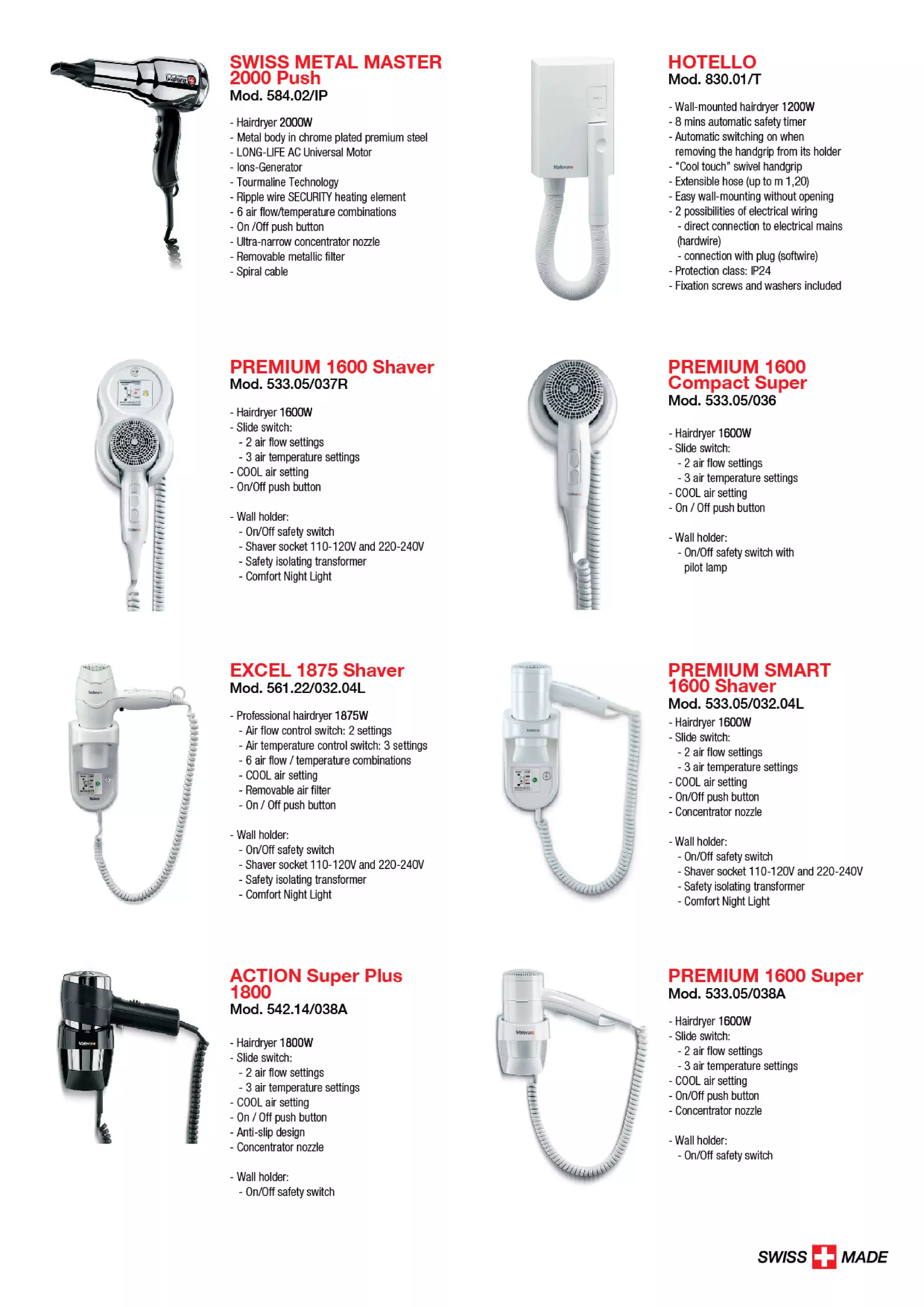Swissmann brochures - 2015 | PDF