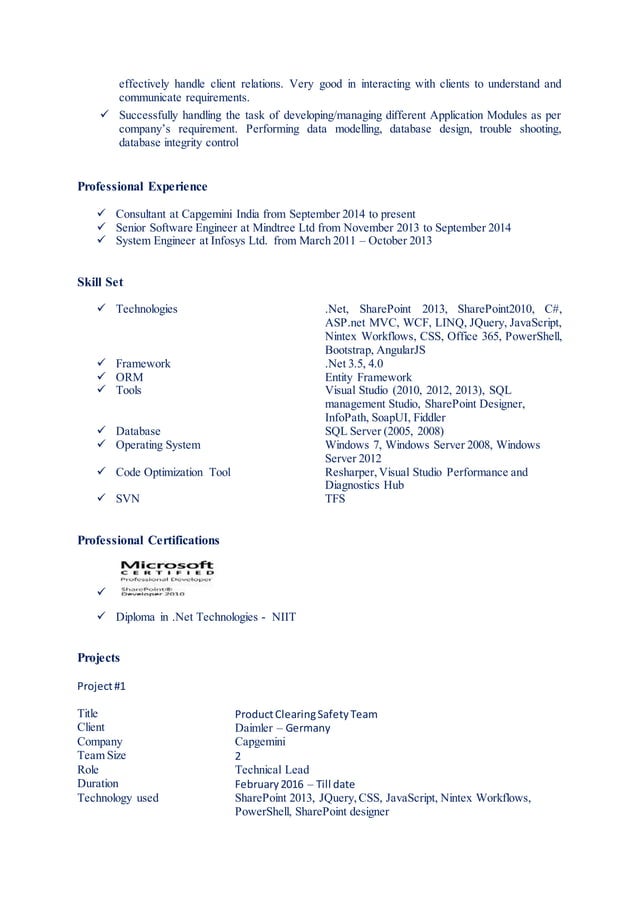 Prateek's Updated Resume 2016 | PDF