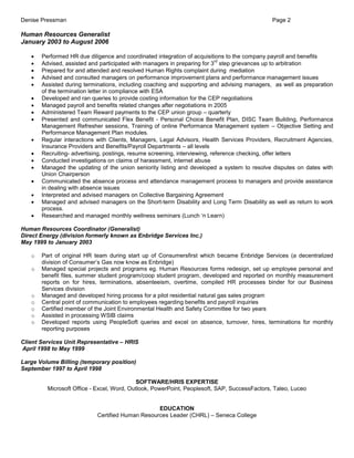 2015 Denise Resume | PDF