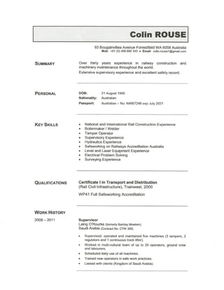 Overseas Resume (1) (1) | PDF