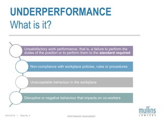 Breakfast Briefing 5 - Performance management | PDF