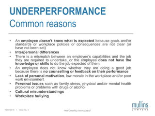 Breakfast Briefing 5 - Performance management | PDF