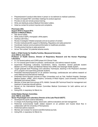 Kenneth W. Rundell resume | PDF