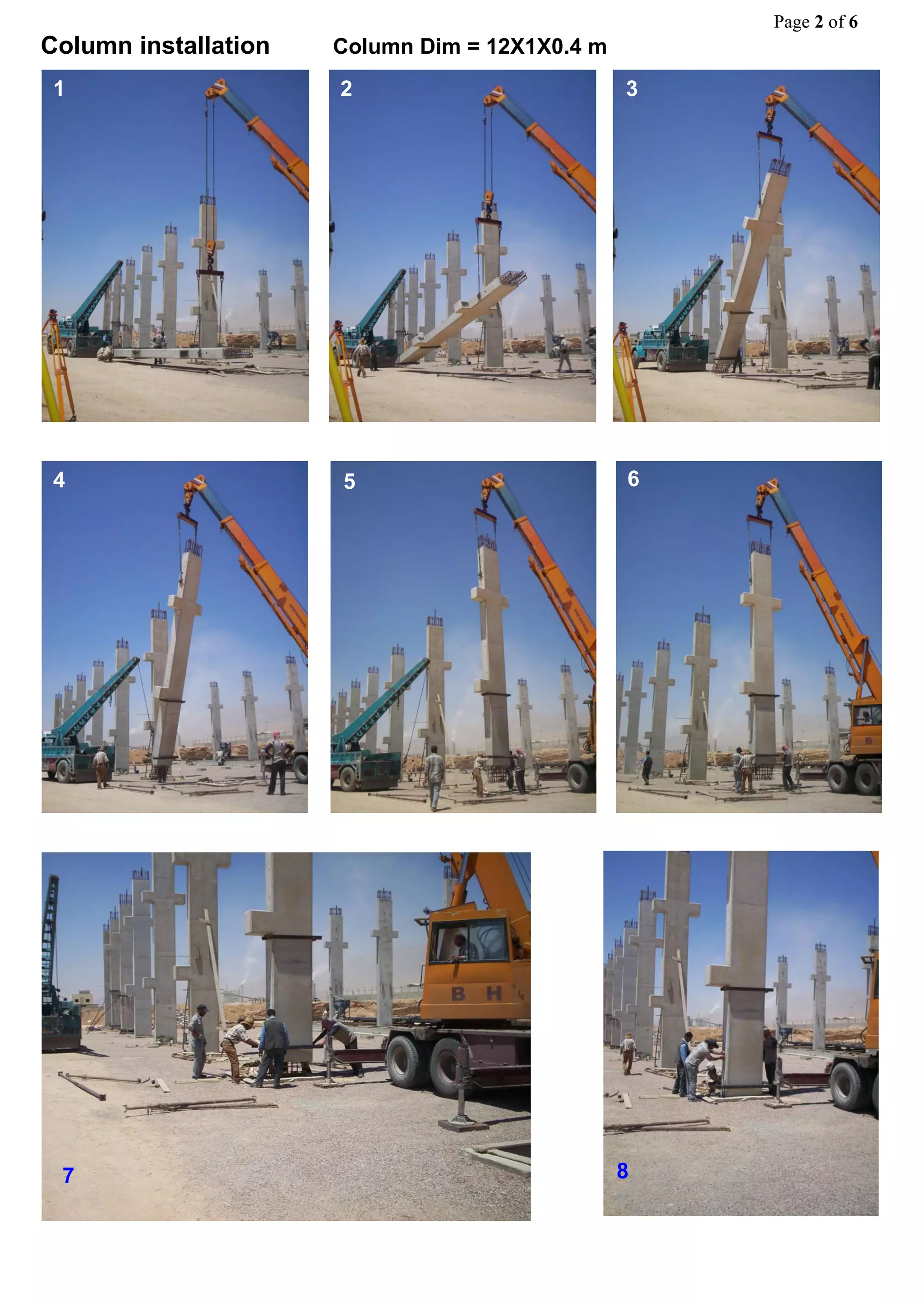 Column Installation April 2007 | PDF